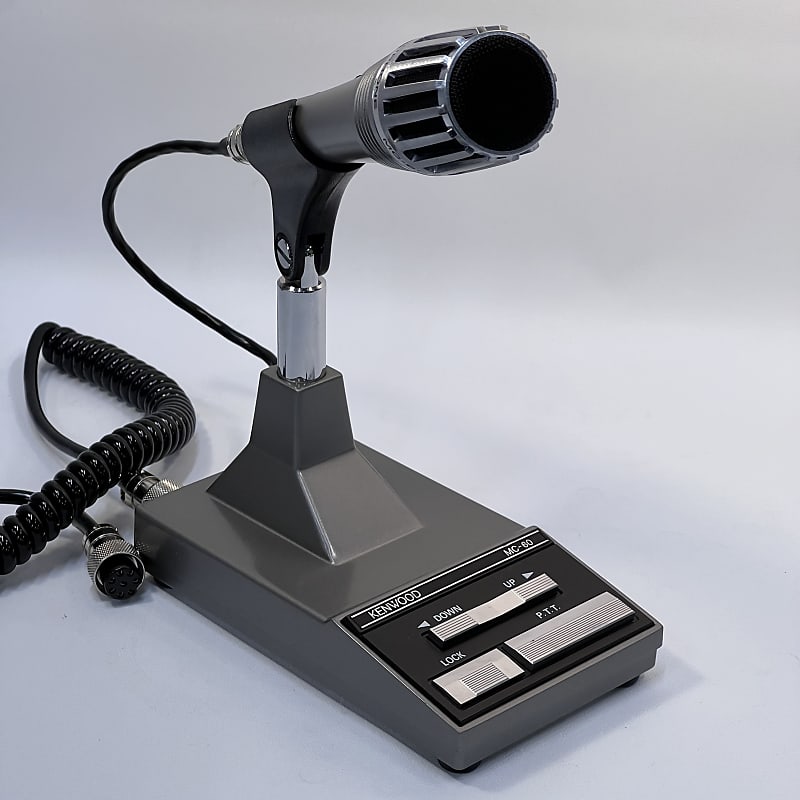KENWOOD MC-60 TRIO Dynamic Desktop Microphone 8-Pin Ham Radio | Reverb