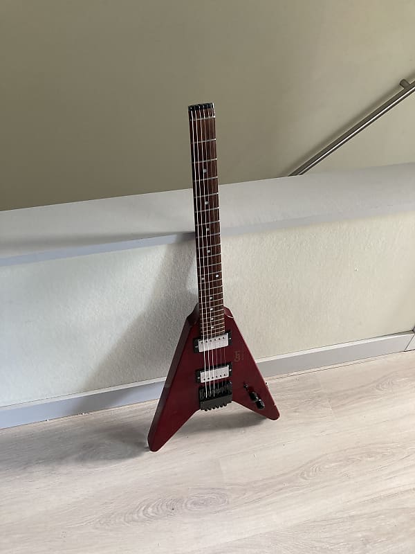 Cort space arrow headless flying v Red | Reverb