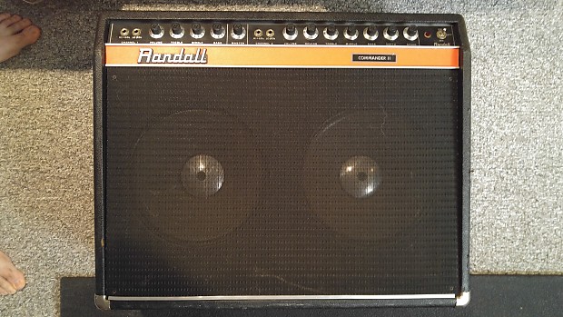 Randall Commander II RG-90-A Black/Orange | Reverb