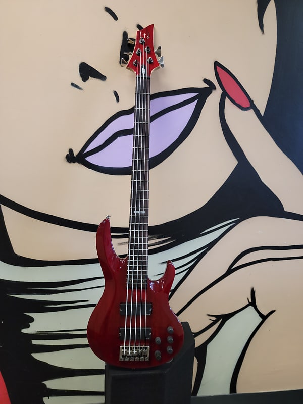 ESP LTD B-205 2007 Red | Reverb