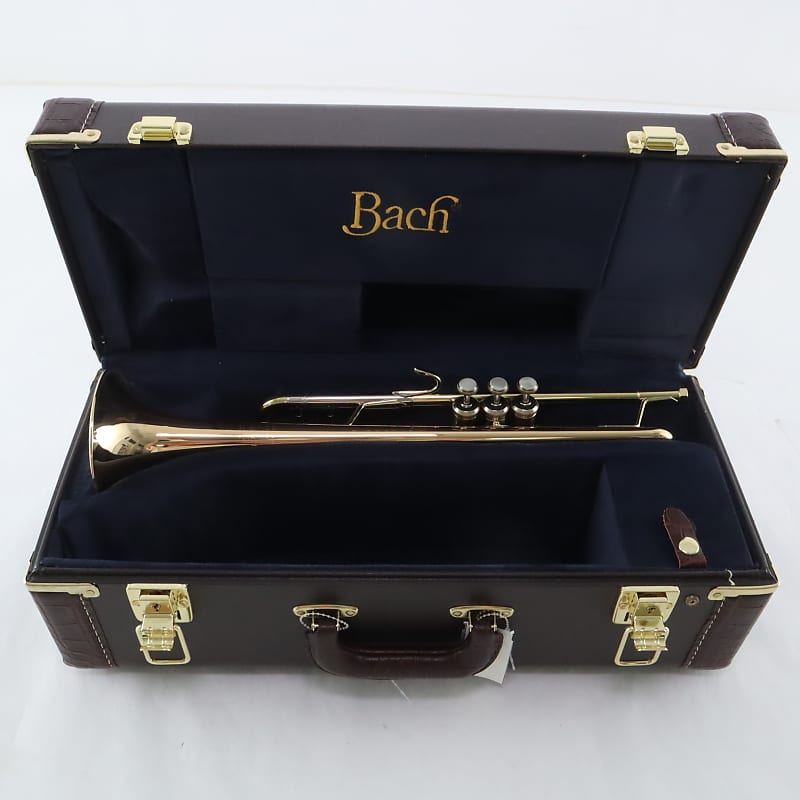 Bach Model 18037G 'Stradivarius' Professional Bb Trumpet SN | Reverb