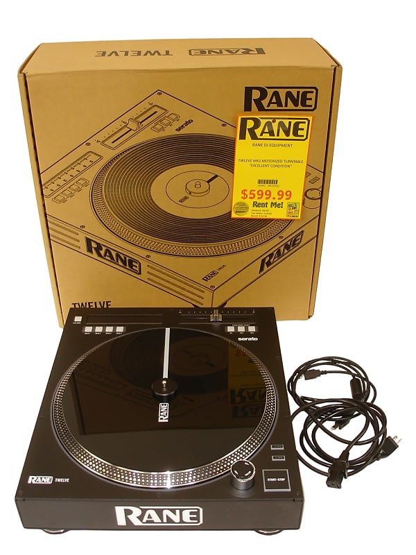 Rane Twelve MKI 12" Motorized Turntable Controller w/ Box | Reverb
