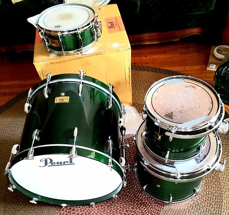 Pearl Masters Custom 1993 - emerald mist | Reverb