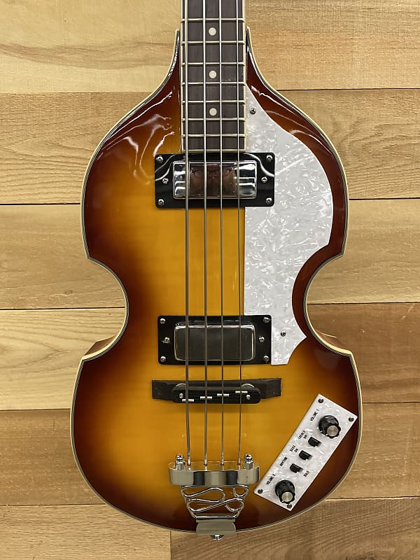 Rogue VB100 Violin Bass Vintage Sunburst | Reverb