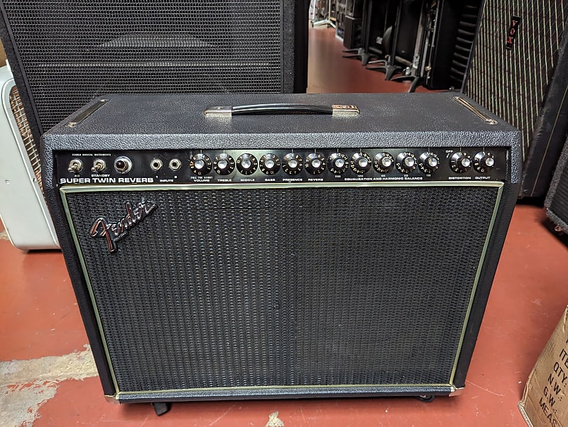 Time Capsule! 1978 Fender Super Twin Reverb 180 Watt 2 X 12" | Reverb
