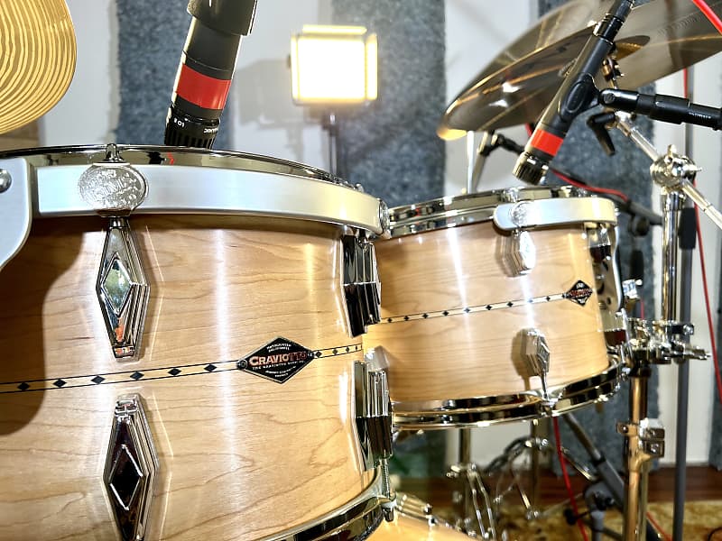 Craviotto solid shell maple MINT ! | Reverb