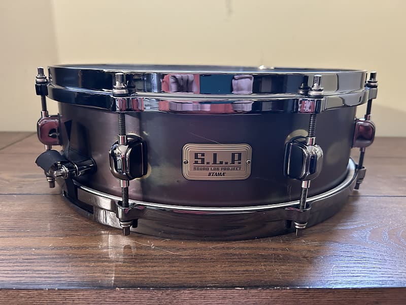Tama 4.5x14 SLP Dynamic Bronze Snare Drum $629 - Aged Finish | Reverb