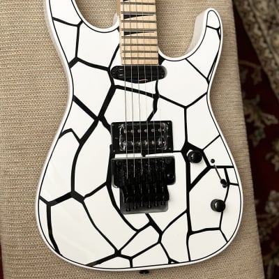 Jackson X Series Dinky DK1A White Tortoise Electric Guitar | Reverb