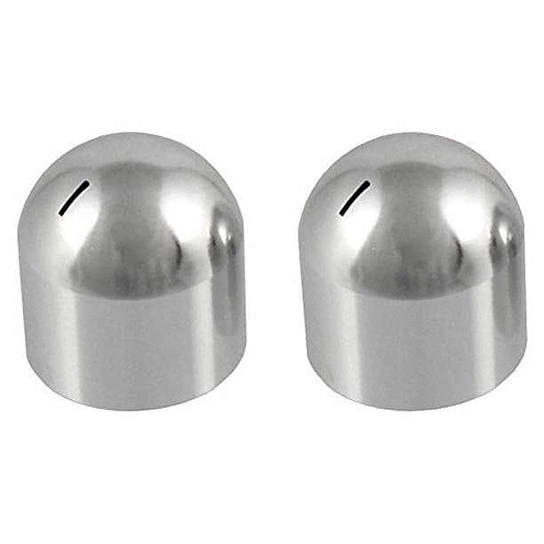 Allparts MK 3306-011 Chrome Bullet Knobs - Chrome, Fits Mini | Reverb
