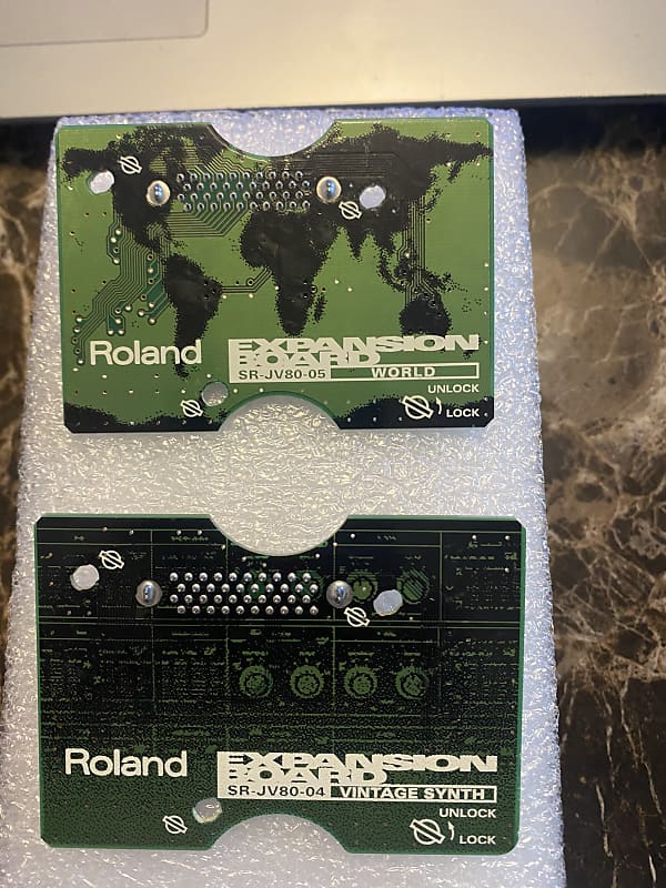 roland SR-JV80- 04 & 05 expansion cards (price for both) | Reverb