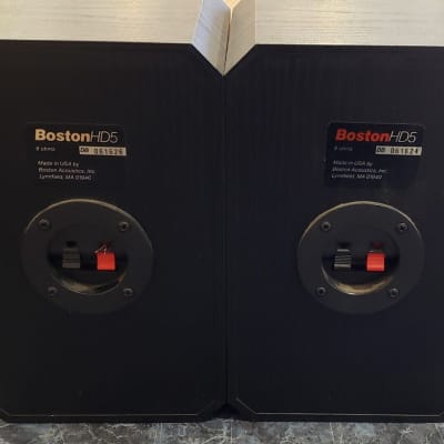 Boston Acoustics HD5 Bookshelf Speaker Pair | Reverb