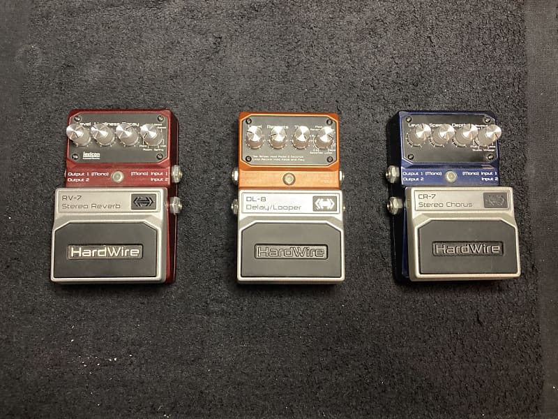DigiTech Hardwire Series - Chorus, Delay, Reverb pedals | Reverb