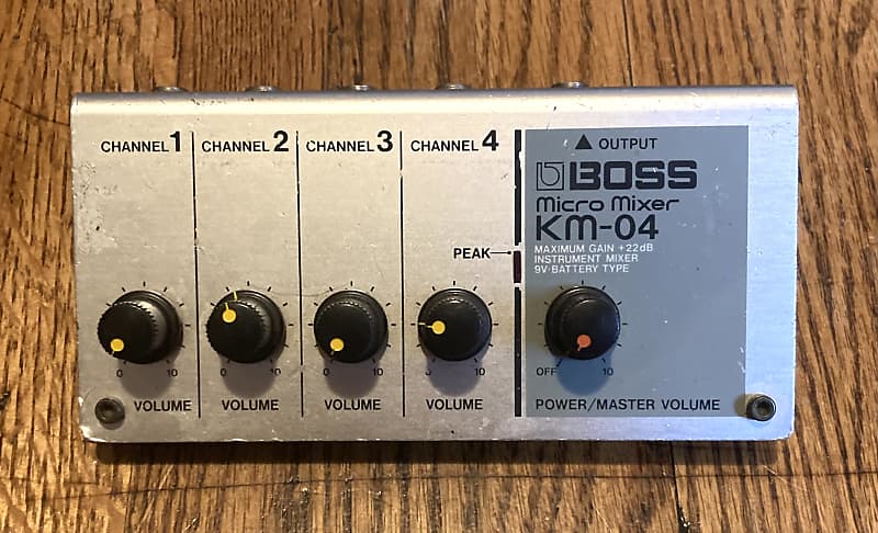 Boss KM-04 micro mixer | Reverb