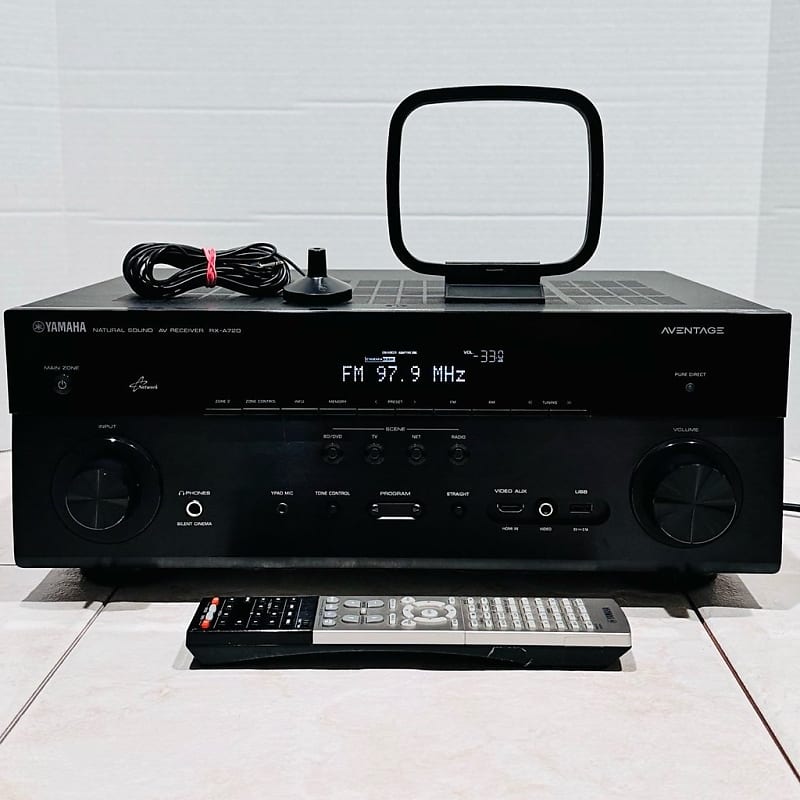 Yamaha RX-A720 AVENTAGE 7.2 Channel HDMI Apple Airplay AV | Reverb