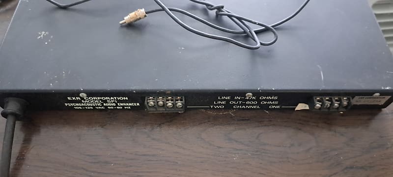 EXR Exciter Psychoacoustics Enhancer SP1 untested. | Reverb