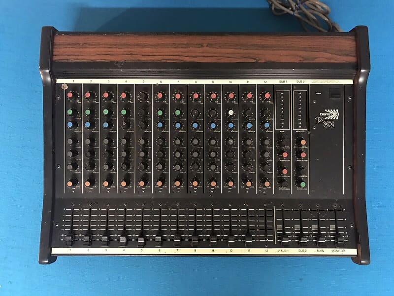 Vintage Biamp 1283 - 12 Channel Mixer - USA For Parts or | Reverb