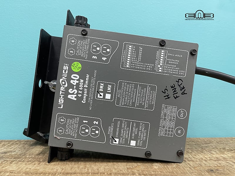 Lightronics AS-40D 4 X 600W 4 Channel Compact Light DMX | Reverb