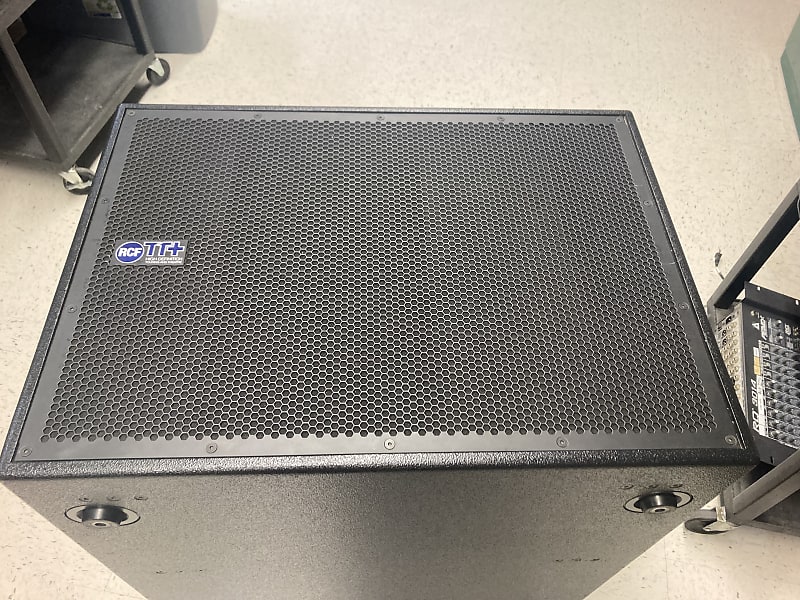 RCF TTS18A - Black - 1000W - Comes With Wheels | Reverb