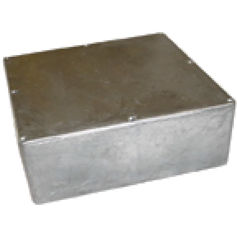 Chassis Box - Hammond, 1590F, Diecast, 7.40" x 7.40" x 2.48" | Reverb