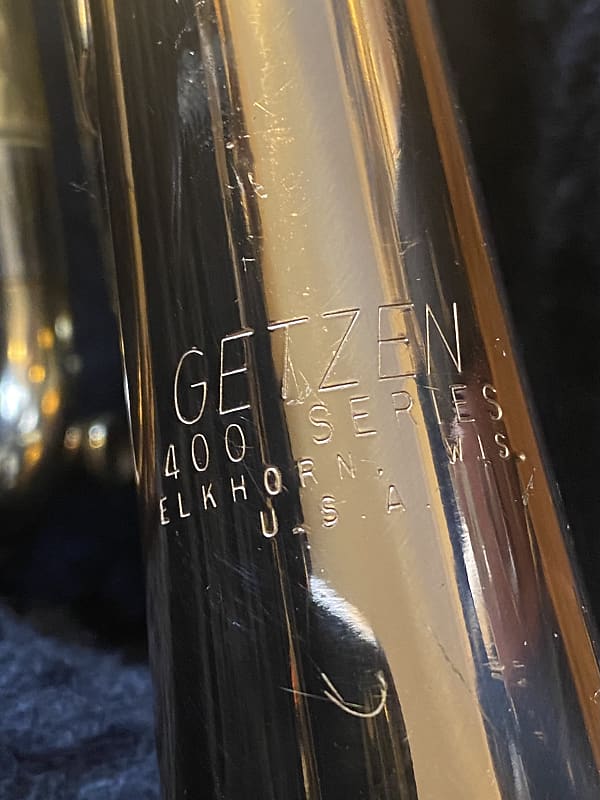 Getzen 400 serial trumpet | Reverb
