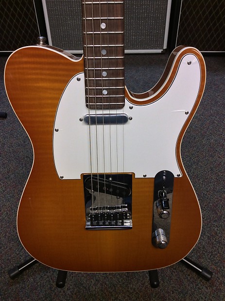 Fender Custom Shop Flame Maple Top Telecaster | Reverb