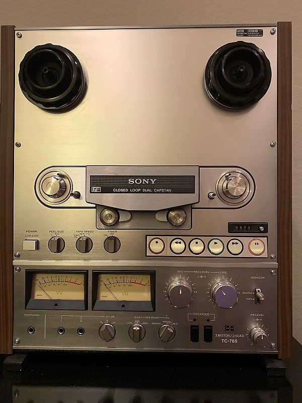 Sony TC-765 1980 Stereo Reel to Reel tape deck | Reverb