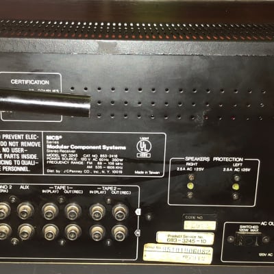 MCS 3245 Stereo Receiver - Vintage - Modular Component | Reverb