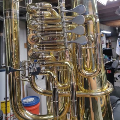 Meinl Weston - 45 SLZ - 5 Rotor - 6/4 F Tuba - Mid 2000's | Reverb