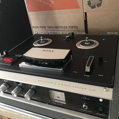 Sony TC-230 Stereo Reel to Reel Tape recorder 1968 | Reverb