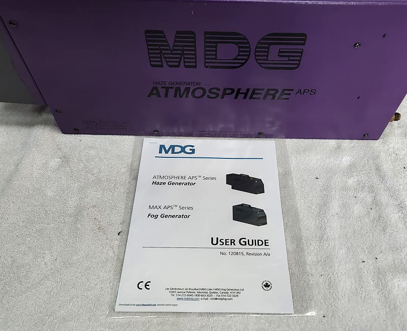 MDG Atmosphere APS Hazer with DMX Remote | Reverb Canada