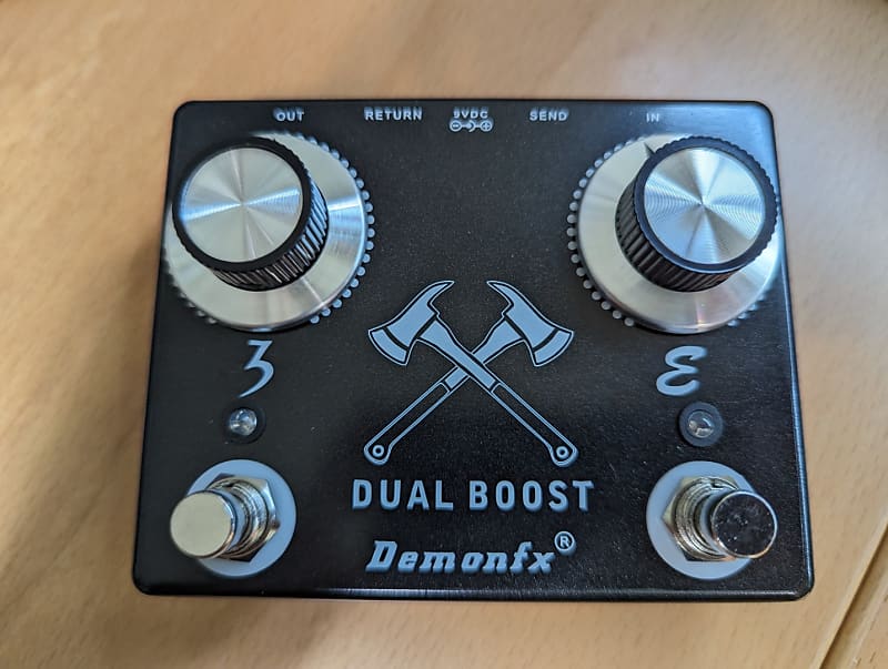 DemonFX Dual Boost - Black | Reverb