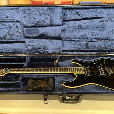 Left Handed Schecter C-1 Plus 2004 - 2009 - Black Cherry | Reverb