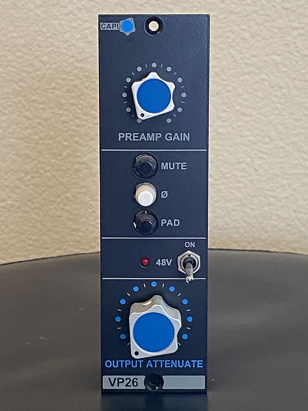 CAPI VP26 500 Series Preamp (Litz Transformer with Red Dot | Reverb