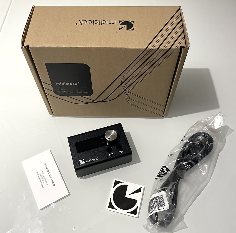 ERM Midiclock+ Midi Master Clock 2020-2023 - Black | Reverb