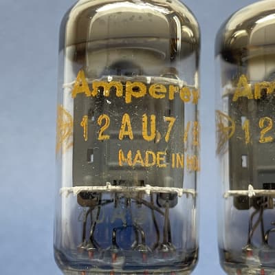 Amperex 12AU7 ECC82 • 1970 • 100% MATCHED & BALANCED Gm & mA | Reverb