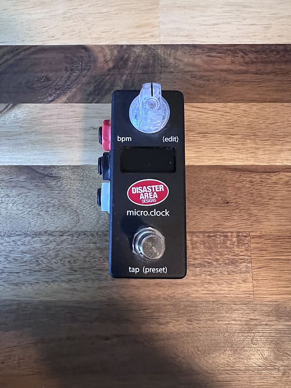 Disaster Area Micro.Clock Black | Reverb