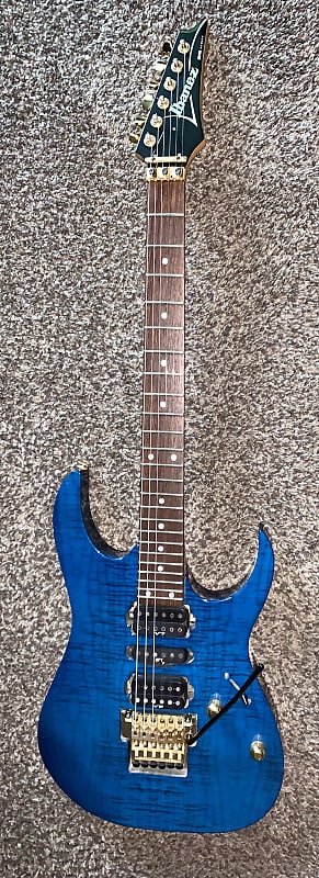 2004 Ibanez Rg 570 electric guitar made in japan Hardshell | Reverb
