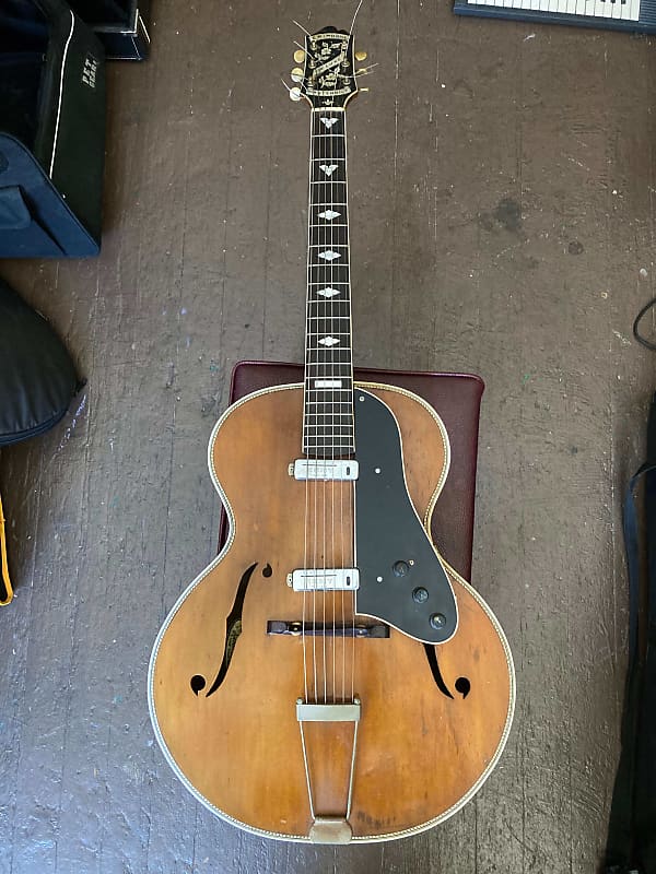 Epiphone Deluxe Masterbilt Archtop with Kent WC-25 | Reverb Australia