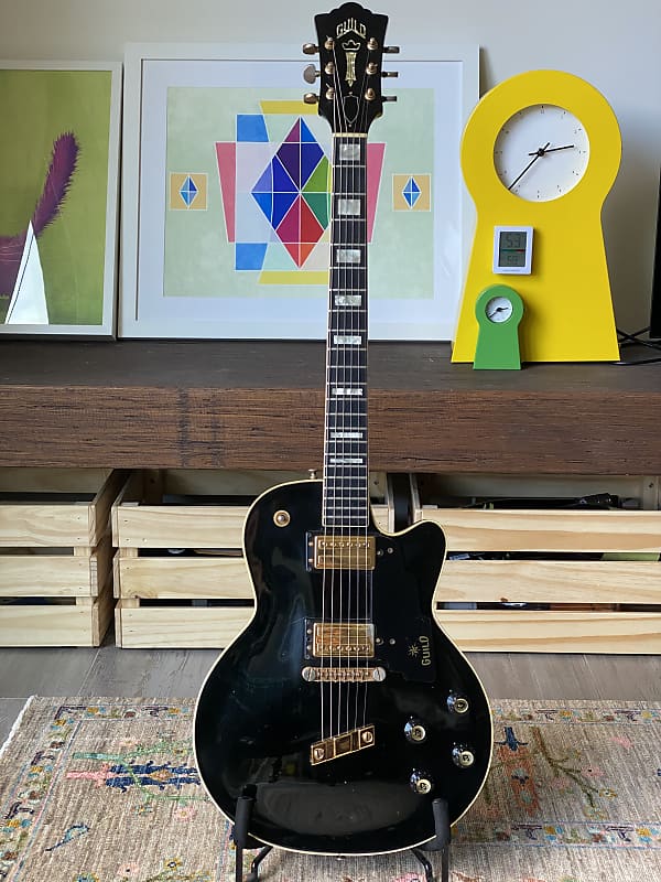 Guild Bluesbird M75 Black Beauty 1971 | Reverb