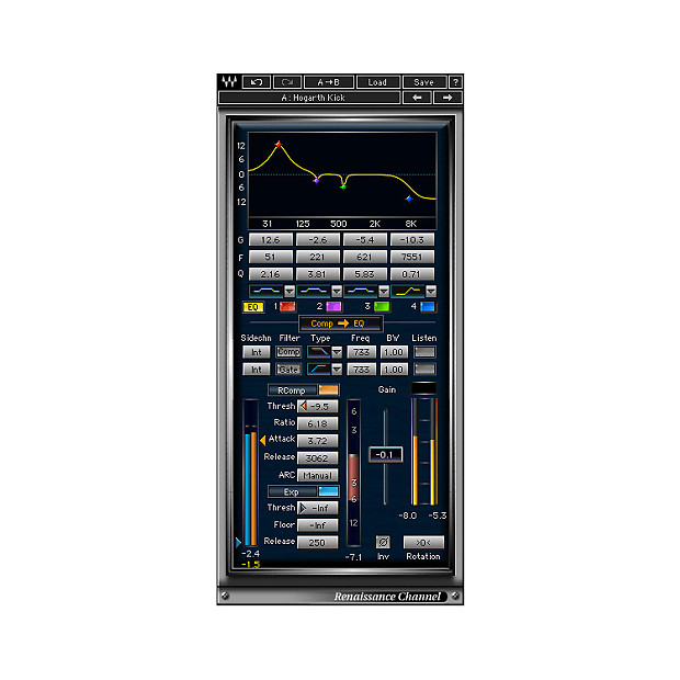 Waves Renaissance Channel Plugin | Reverb