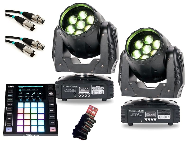 ADJ WMX1 Standalone DMX Controller w/ 2x Eliminator Stealth | Reverb