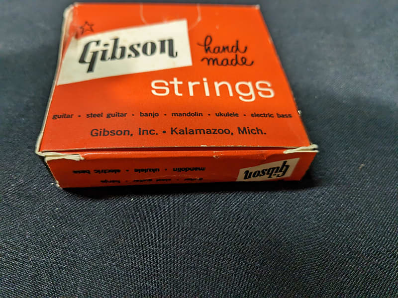 Gibson Vintage Bronze Strings Light Gauge 50s-70s | Reverb