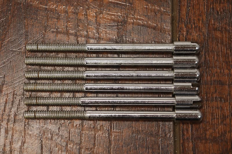 Premier 4 1/8" Slotted Tension Rods 6pk Vintage 1960's | Reverb