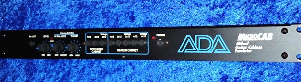 ADA MicroCab 1980s - Cabinet Emulator with manual and power | Reverb
