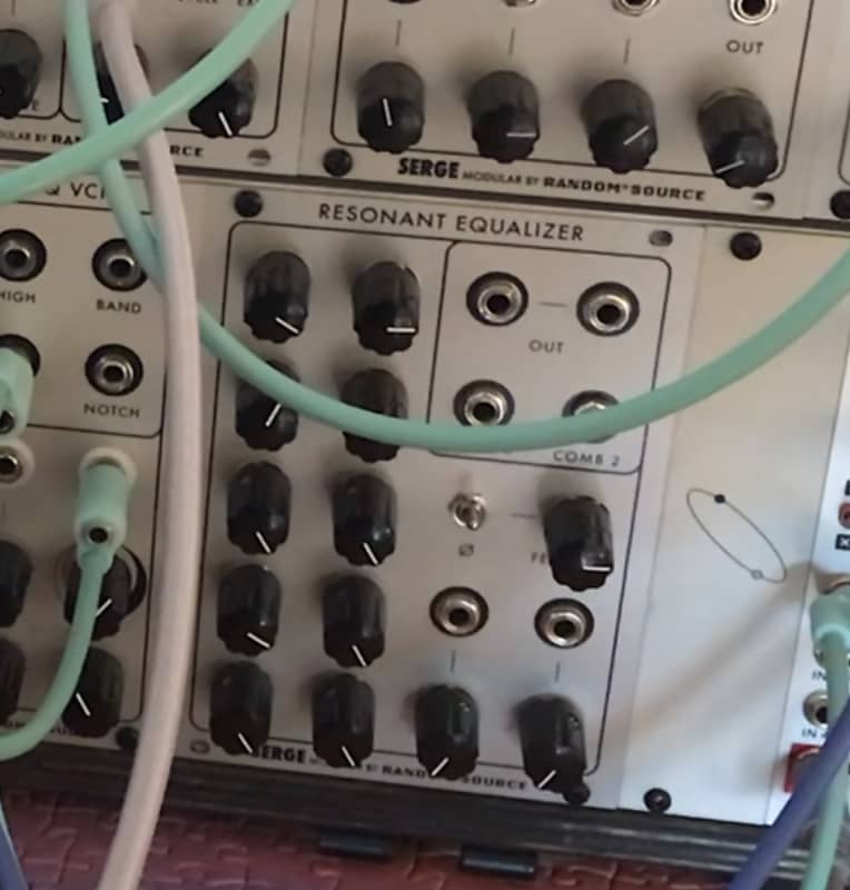 Random Source Serge Resonant EQ | Reverb