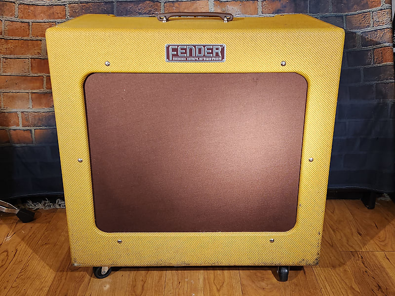 Fender Bassman TV Fifteen Tweed Converted To 15” Bass Cabinet | Reverb
