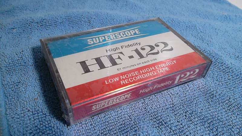 1-1980 Superscope HF-122 Ferric Cassette Tapes 122 Mins | Reverb