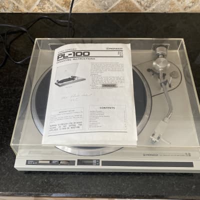 Pioneer PL 100 turntable | Reverb