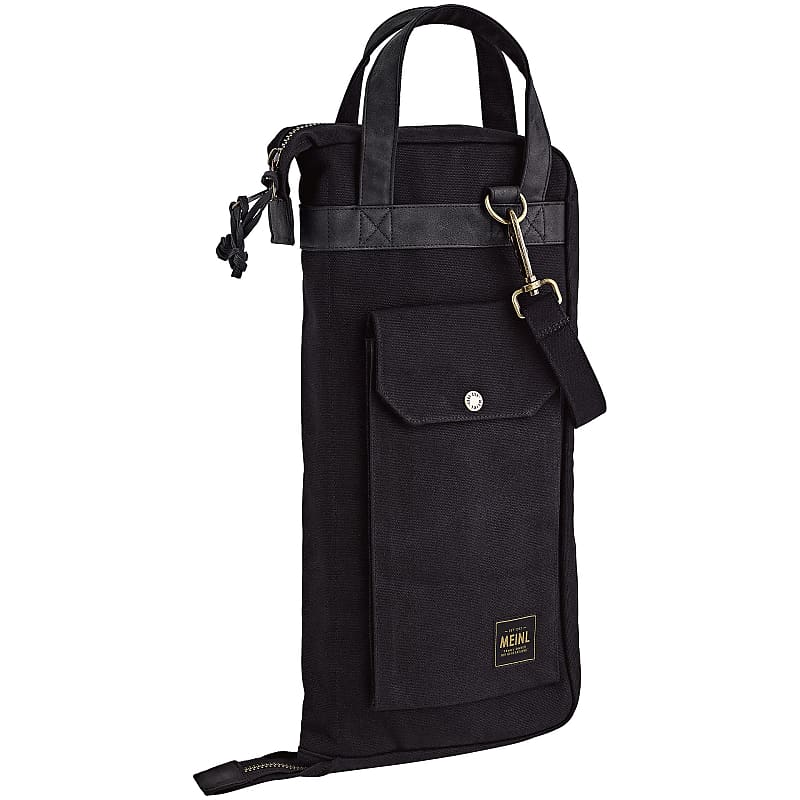 Meinl MWSBK Classic Black Waxed Canvas Stick Bag | Reverb
