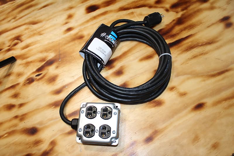 C.B.I. Metal Quad Box 25' Cable QB-M-25' | Reverb